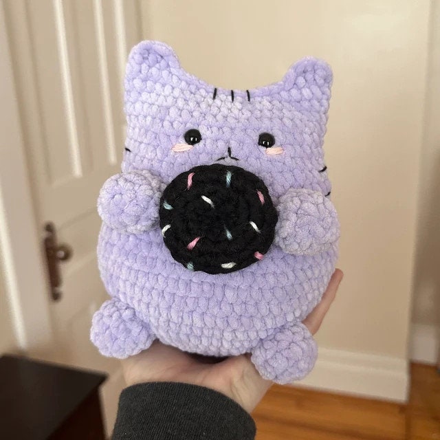 Cat Plush Crochet Pattern, Amigurumi Cat Pattern - Etsy