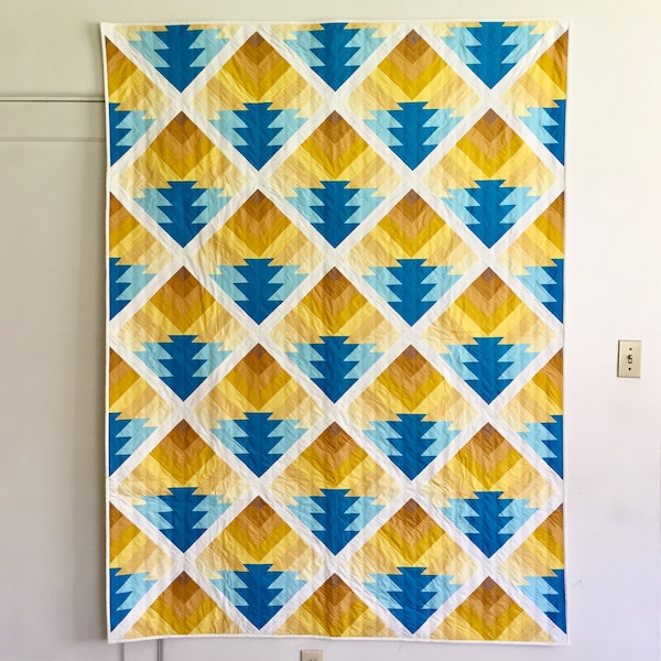 Sunset Quilt Pattern - Etsy