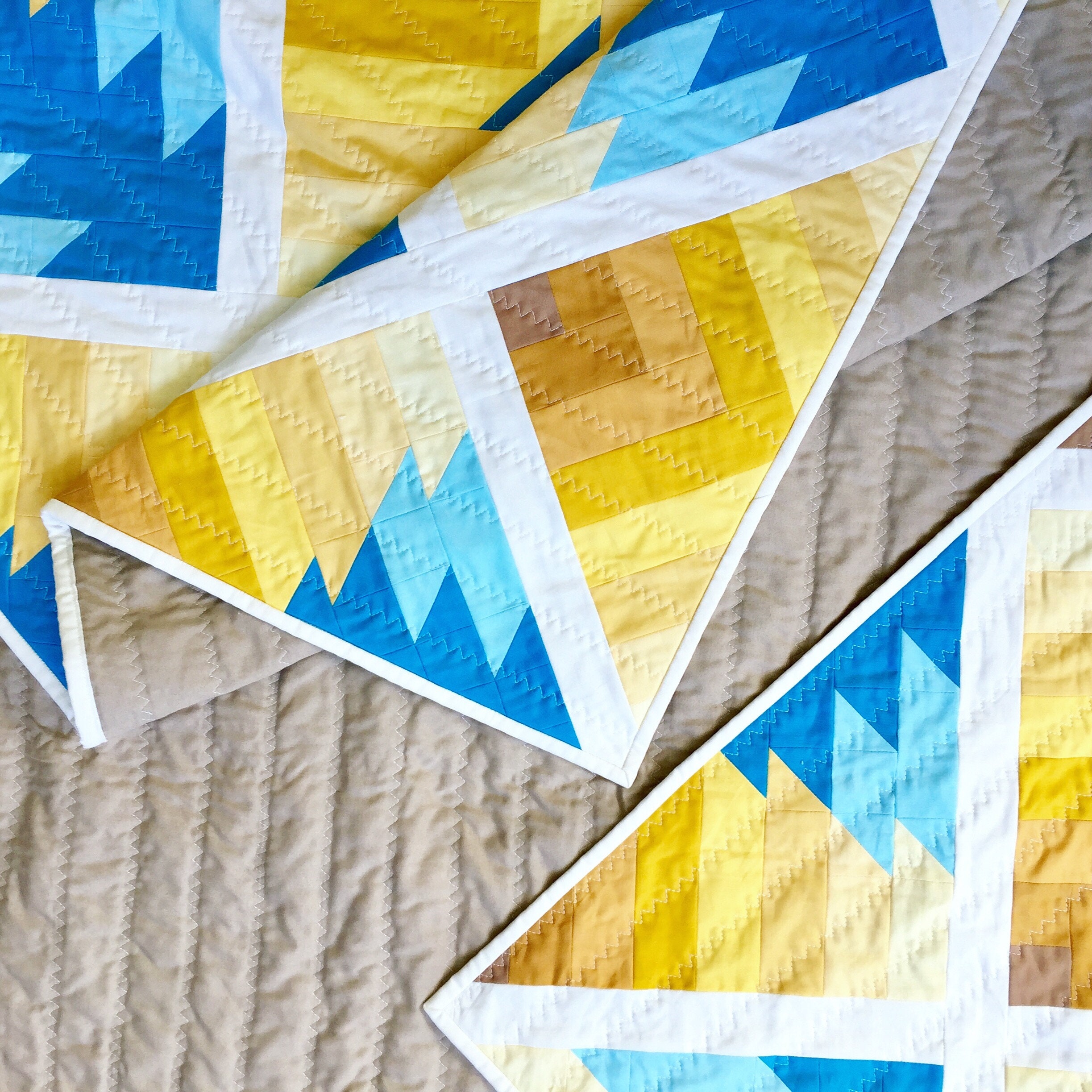 Beach Sunset Quilt PDF Pattern - Etsy