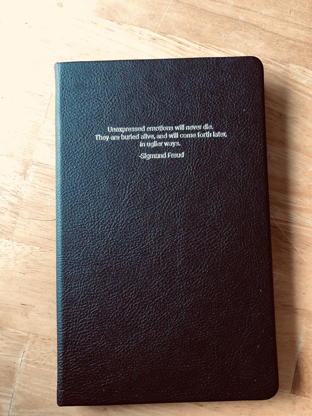 Unexpressed Emotions Sigmund Freud Journal, Personalized Journal ...