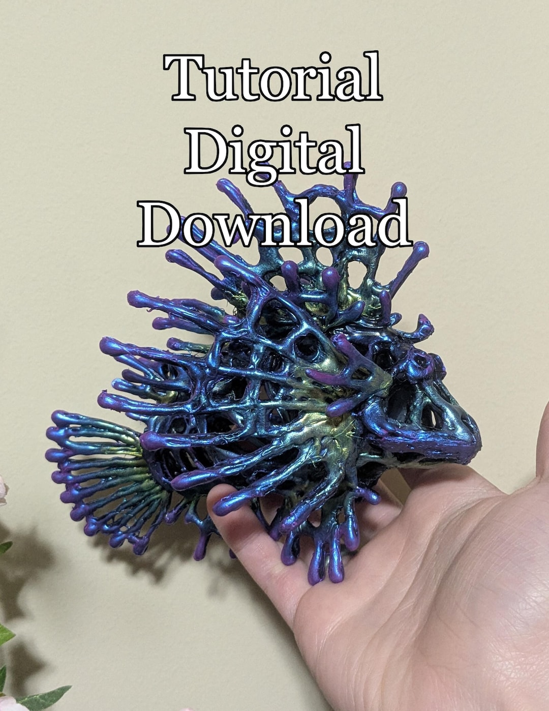 Corrupted Magic Hot Glue Tutorial: Lionfish - Etsy