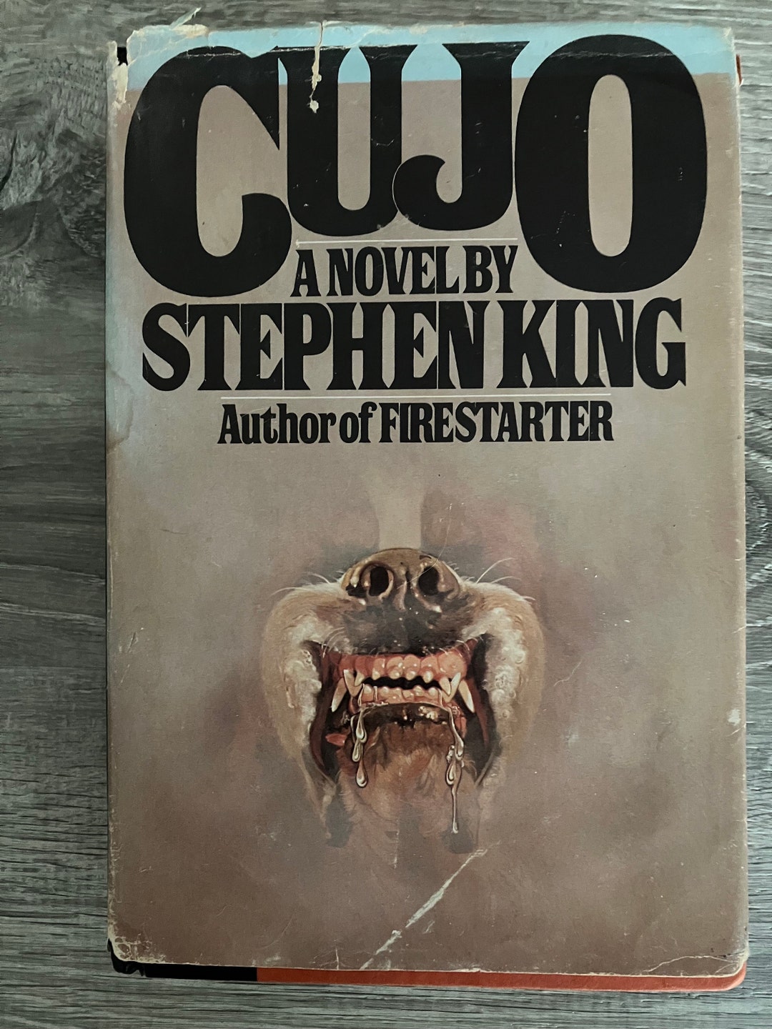 Stephen King Cujo 1981 Book Club Edition - Etsy