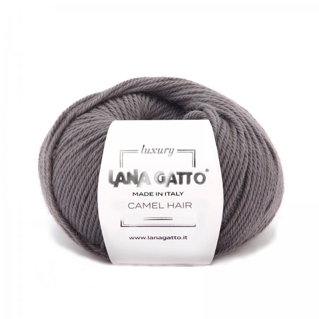 Lana Gatto CAMEL HAIR - Merino Wool and Camel Yarn - DK Weight Yarn ...