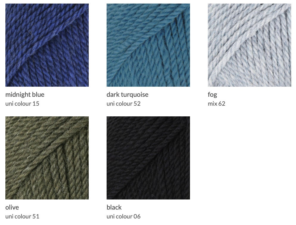 Drops Alaska Yarn Wool Worsted Aran Weight Wool Yarn for | Etsy