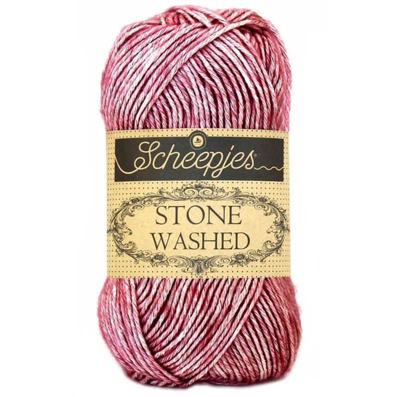 Scheepjes Stone Washed Knitting Yarn Sport Weight Soft - Etsy