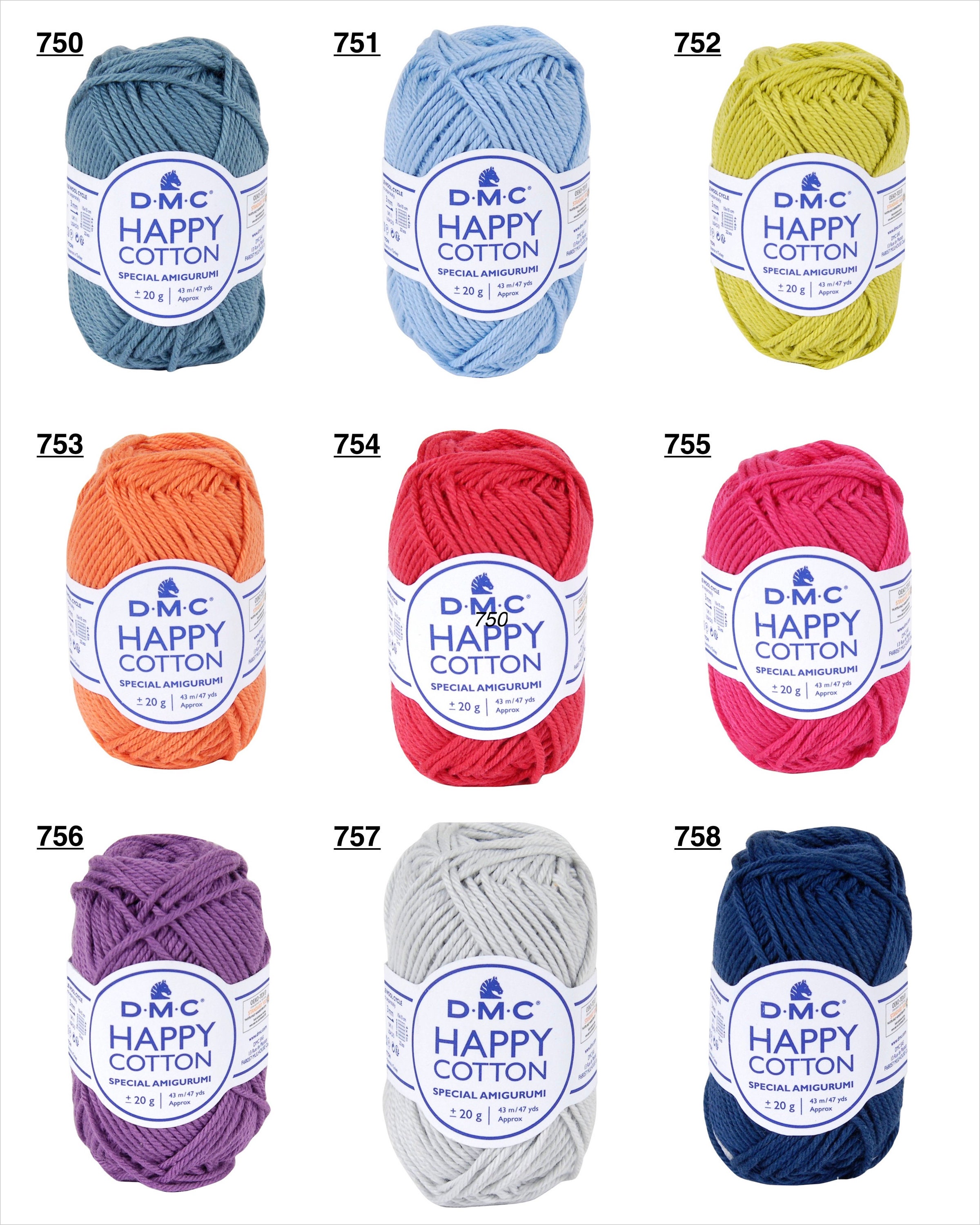 Dmc Happy Cotton Amigurumi Crochet Yarn - Etsy