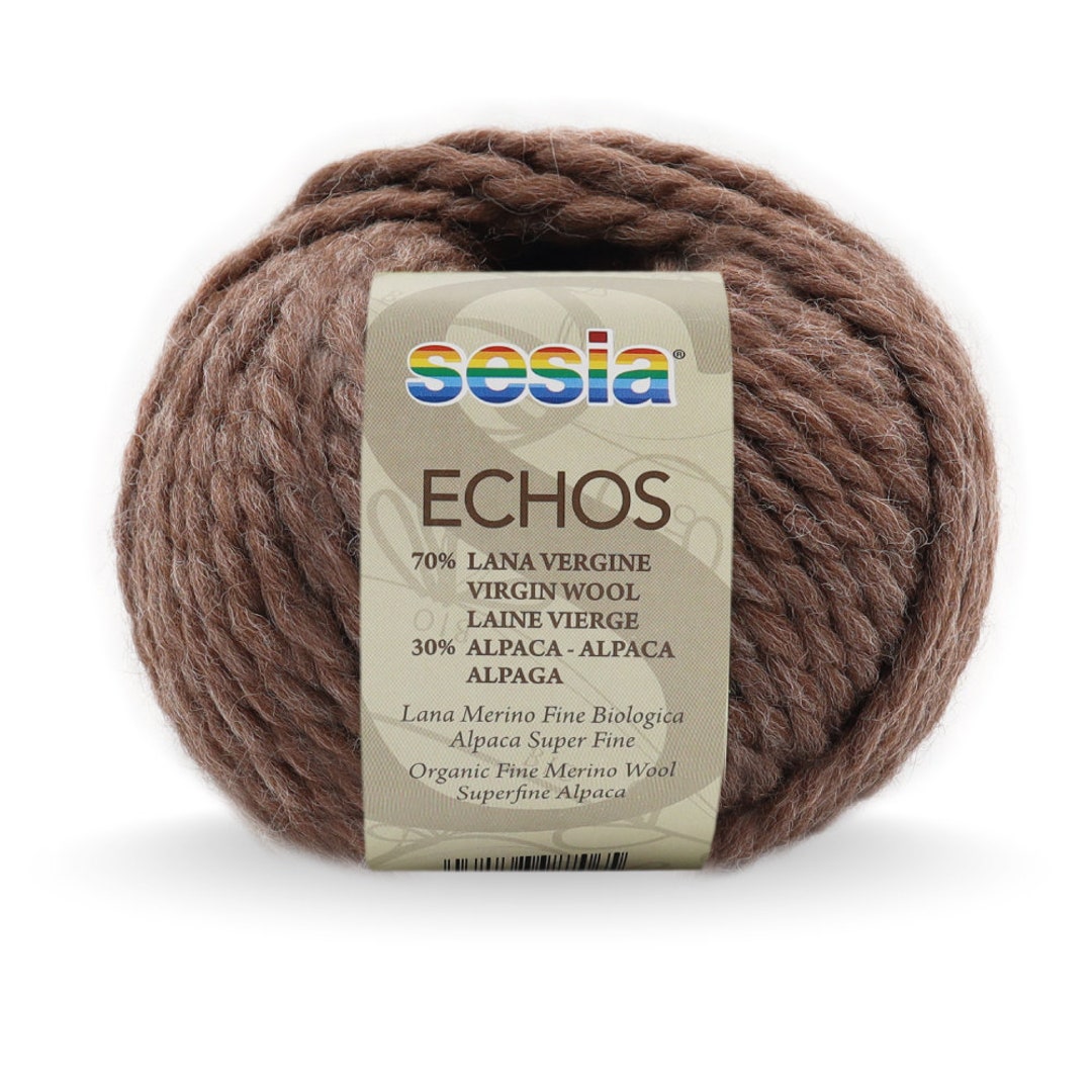 SESIA Echos, Alpaca Yarn, Wool Yarn, Large Yarn, Kniting, Crochet ...