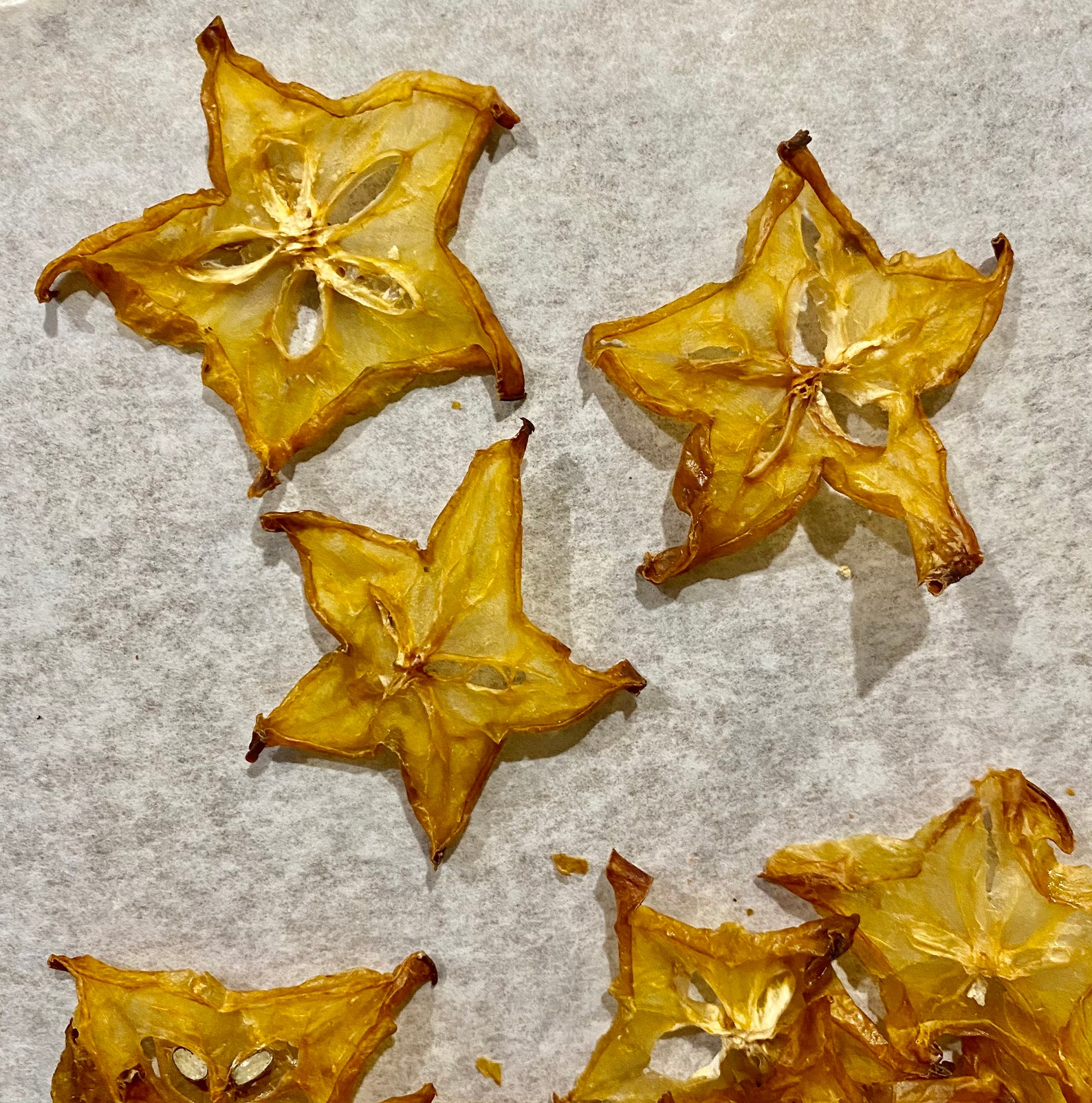 Dried Starfruit/carambola for Cocktail Garnish | Etsy