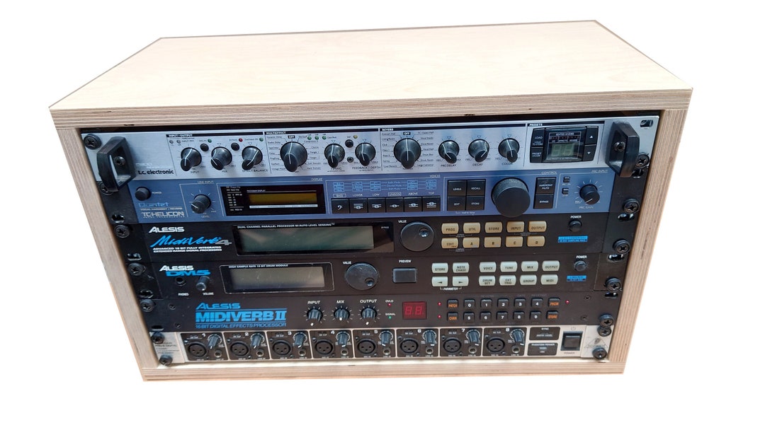 6U 19" Premium Studio Rack Cabinet - Birch Plywood - Etsy