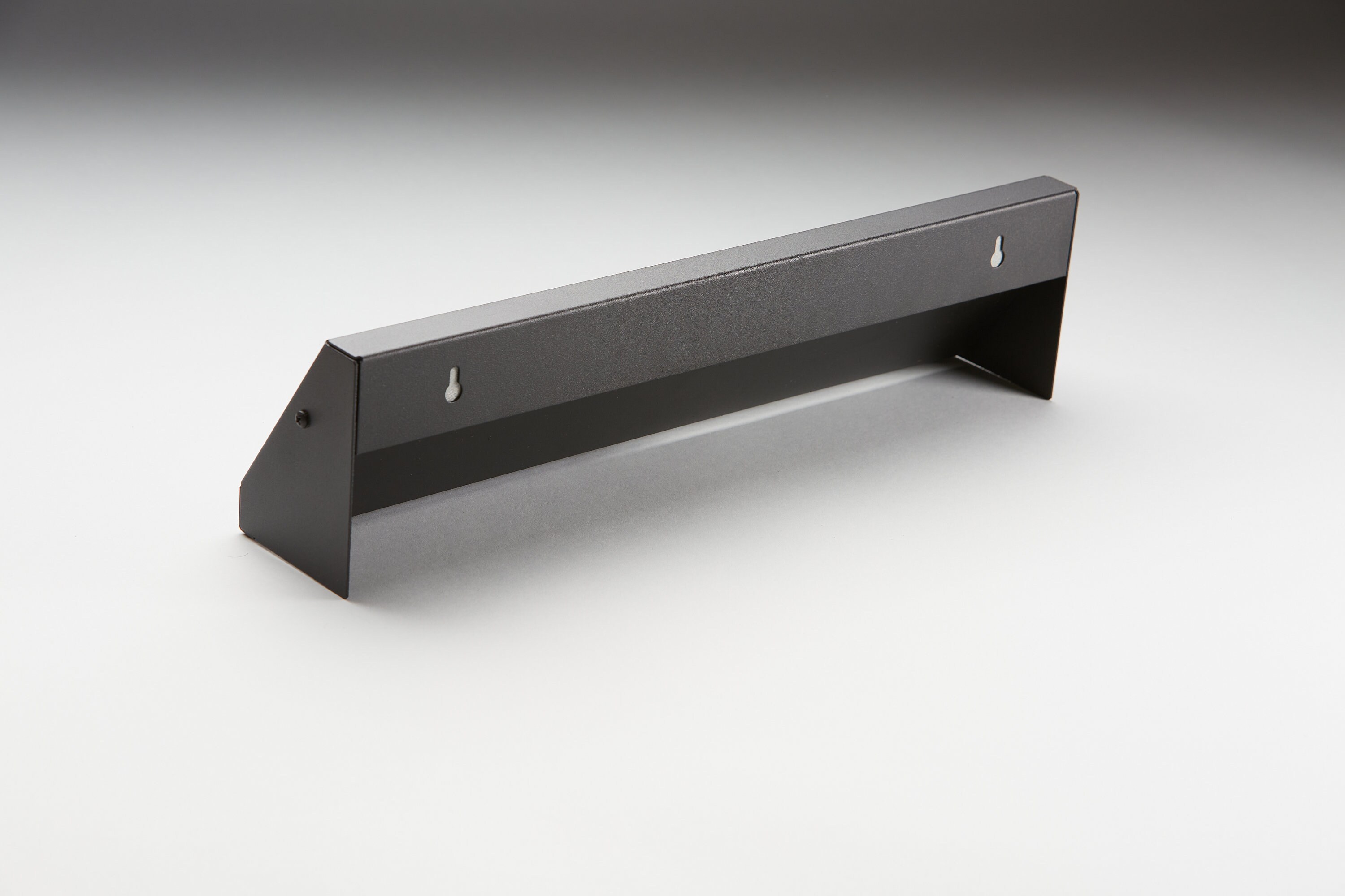Modern Design 18-inch Baseboard Vent, Black Finish, With Adjustable ...