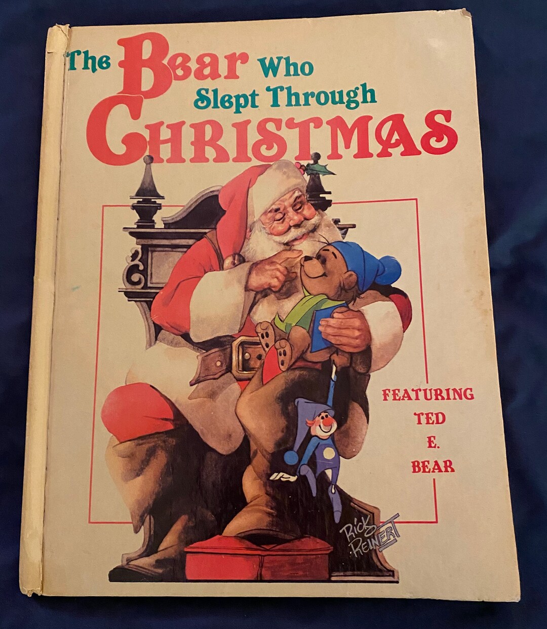 John Barrett. the Bear Who Slept Through Christmas. 1980. - Etsy UK