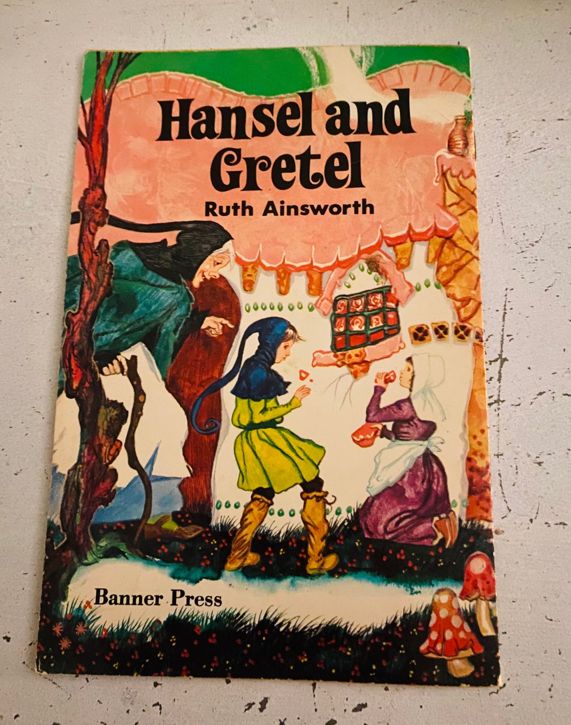 Hansel and Gretel, Ruth Ainsworth, Vintage Picture Book, Banner Press ...