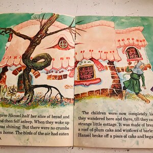 Hansel and Gretel, Ruth Ainsworth, Vintage Picture Book, Banner Press ...