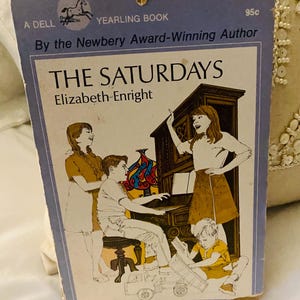 The Saturdays by Elizabeth Enright. Dell Yearling Book. Vintage ...