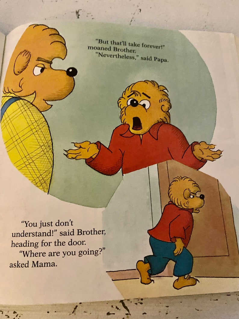 The Homework Hassle Berenstain Bears by Stan & Jan Berenstain. Vintage ...