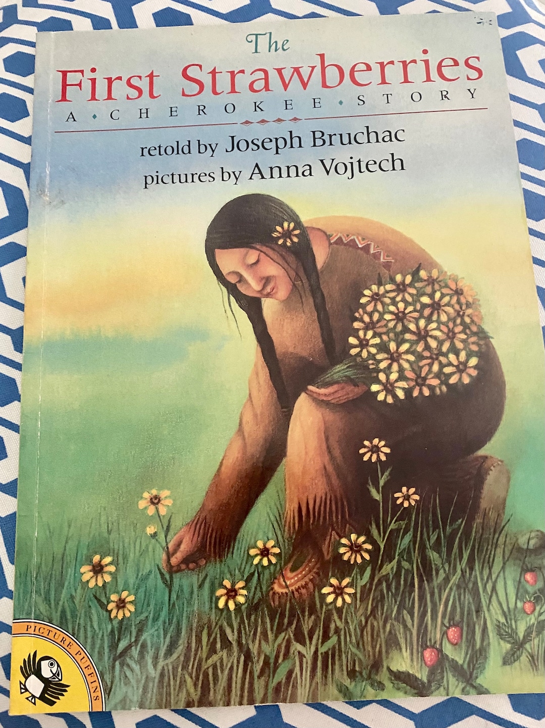 The First Strawberries, A Cherokee Story by Joseph Bruchac. Illustrated ...