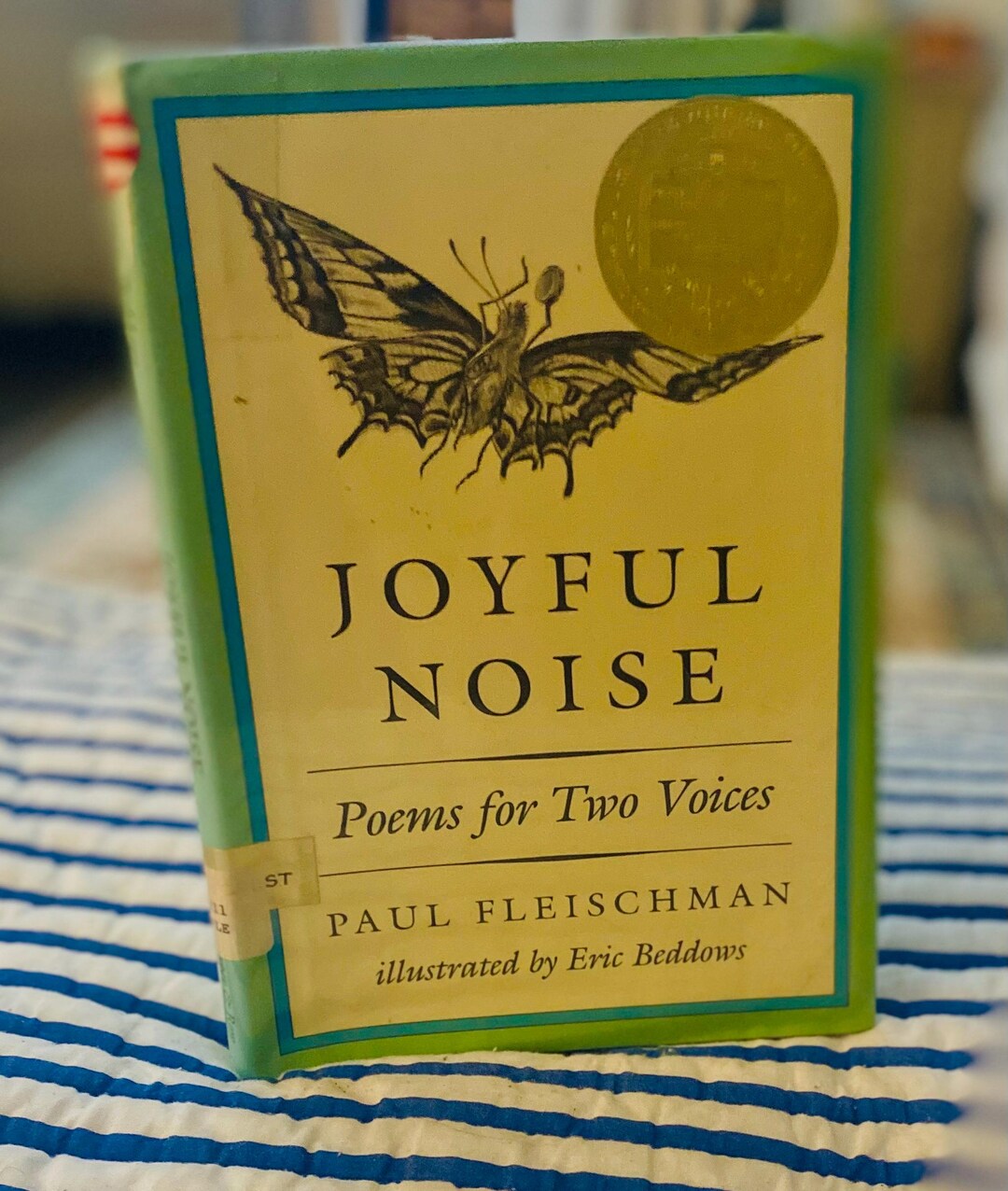 Joyful Noise: Poems for Two Voices Poetry Book by Paul Fleischman ...
