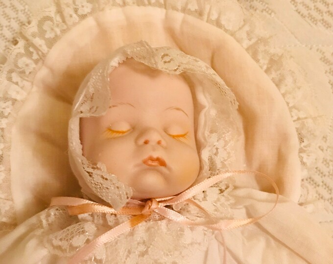 Vintage Porcelain Infant Doll - Etsy