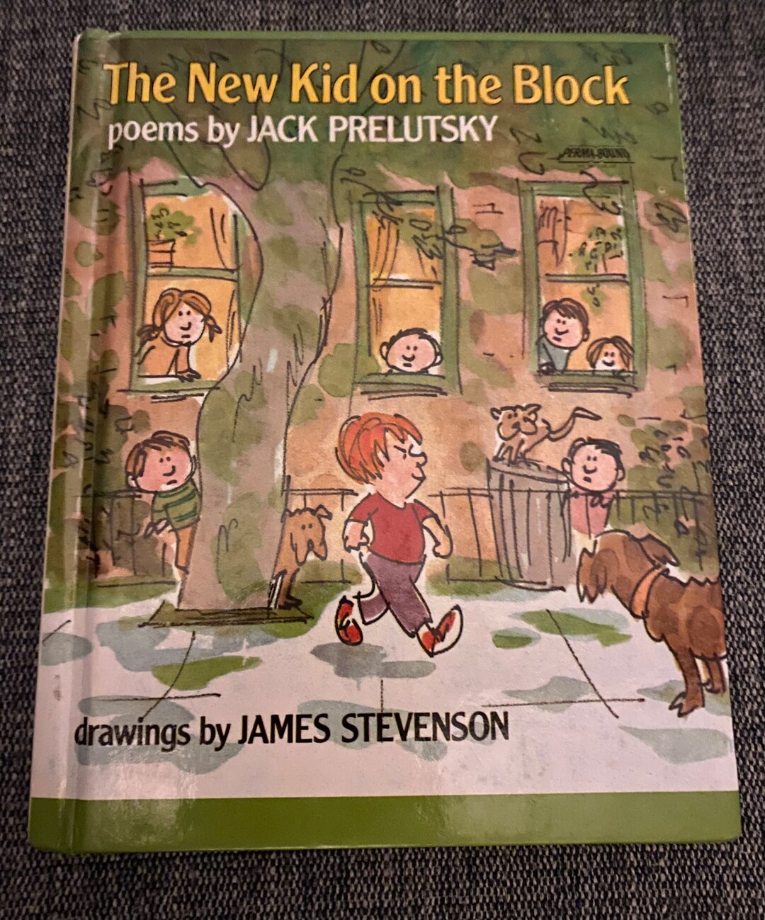 1984 the New Kid on the Block Poems by Jack Prelutsky Vintage Hardcover ...