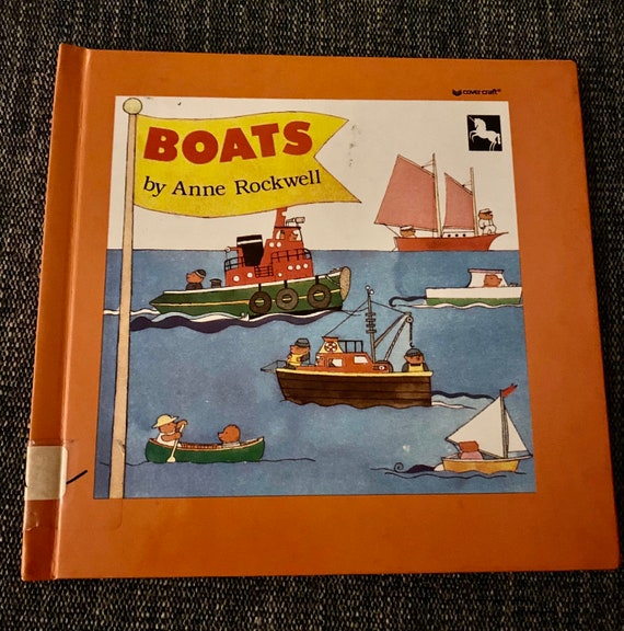 Boats by Anne Rockwell published in 1983. Hardcover. | Etsy