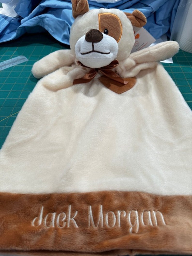 Dog Lovie L Dog Security Blanket L Puppy Cuddle Blanket L FREE ...