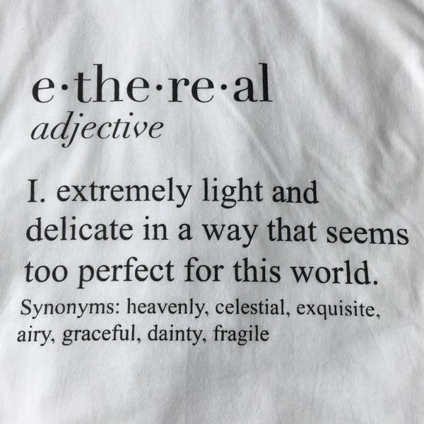 Ethereal - Etsy