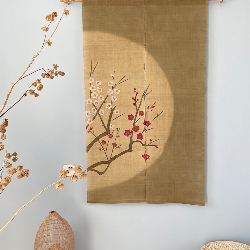 Japanese Curtains - Etsy
