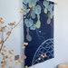 Japanese Style Noren Curtain Natural Handwoven Ramie Natural Dyed ...