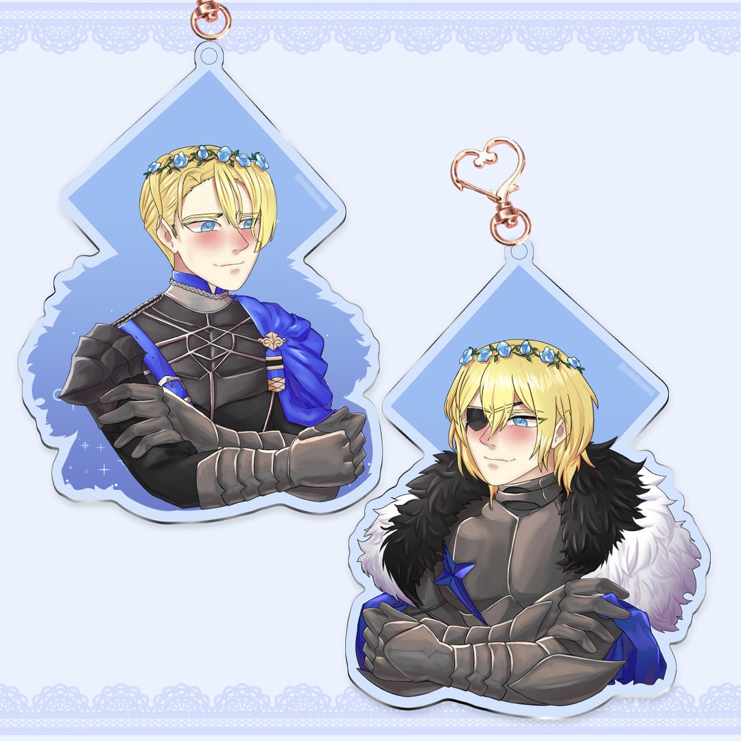 FINAL SALE Fire Emblem 3 Houses Dimitri Flower Crown Charm - Etsy