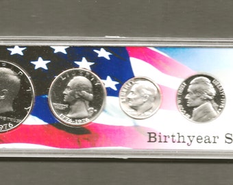 Birth Year Coin Set - Etsy