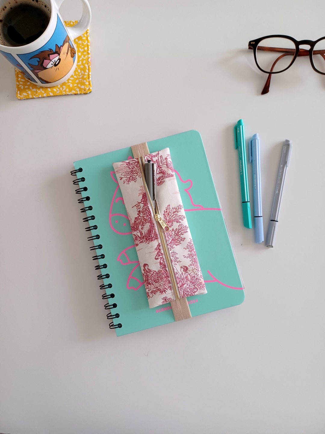 Elastic Pencil Case, Planner Pen Pouch, Pencil Pouch With Elastic ...