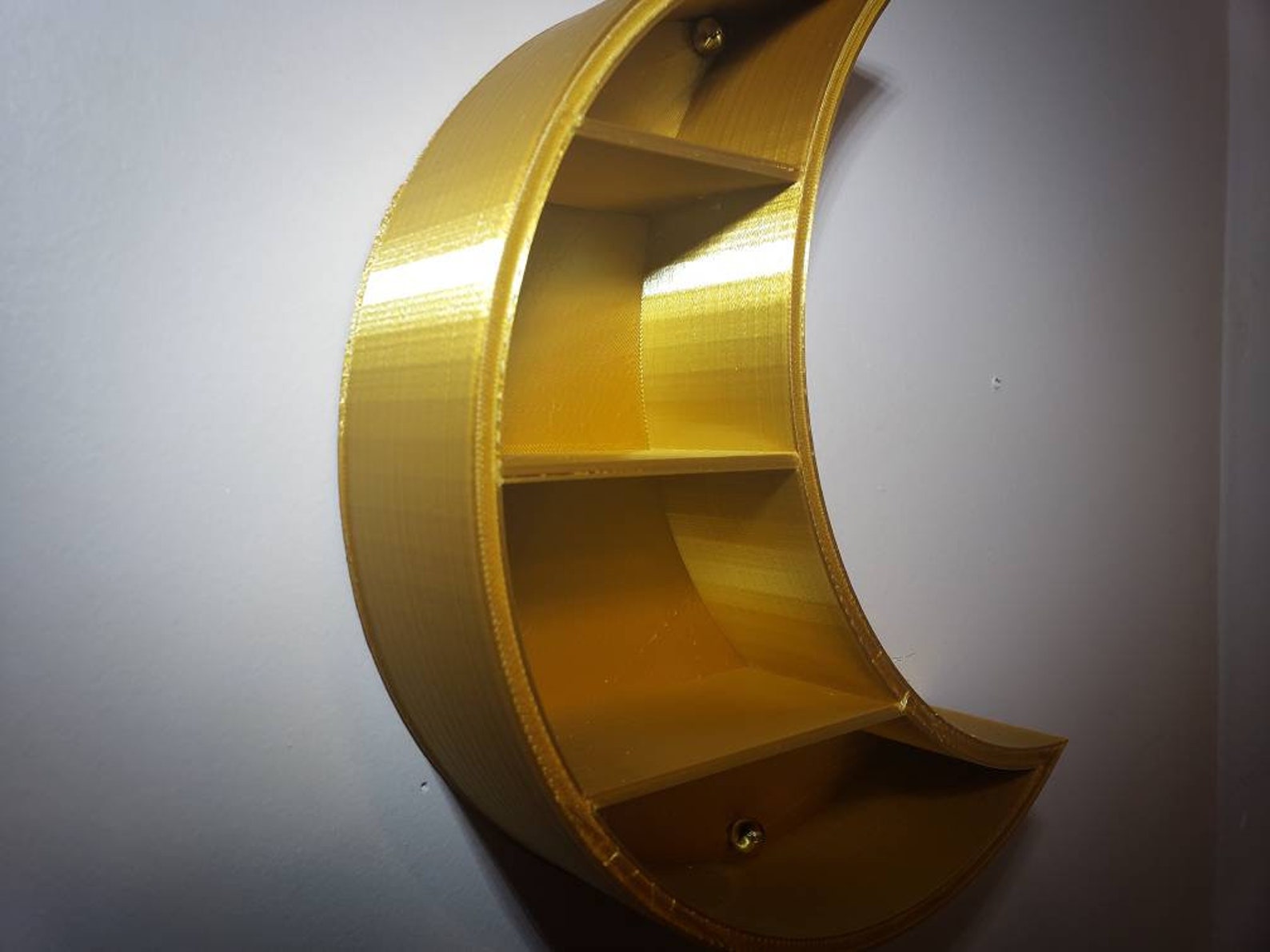 3D Printed Moon Shelf (read Description) - Etsy