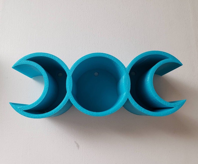 3D Printed Triple Moon Goddess Mini Shelf (read Description) - Etsy