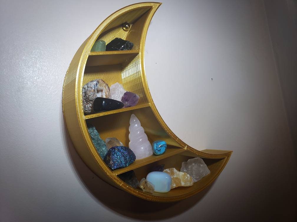 3D Printed Moon Shelf (read Description) - Etsy