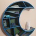 3D Printed Large Crescent Moon Shelf read Description - Etsy
