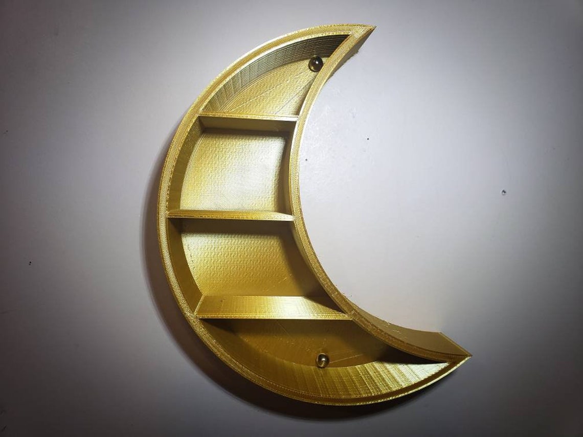 3D Printed Moon Shelf (read Description) - Etsy