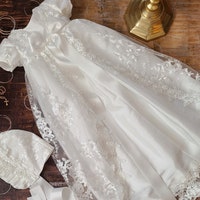 Vintage Baby Christening Gown Dress - Etsy
