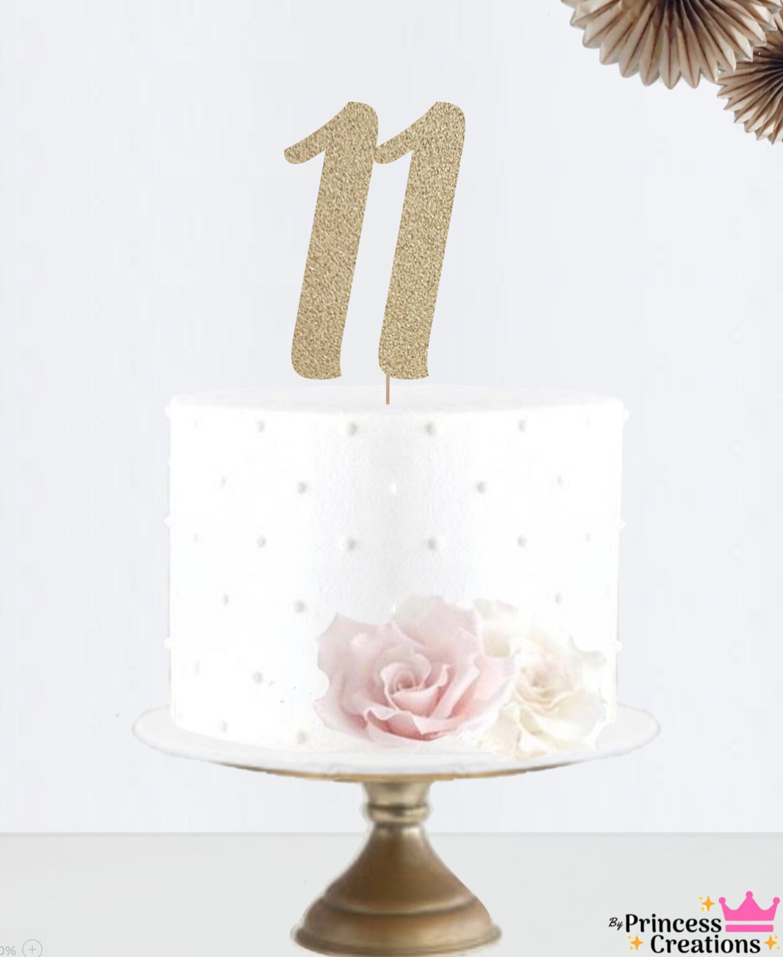 Glitter 11 Cake Topper Eleven Cake Topper Age Cake Topper - Etsy
