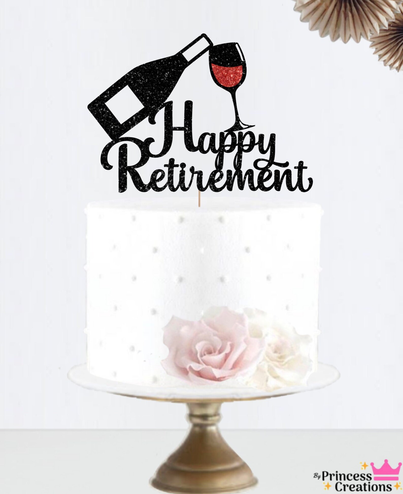 Happy Retirement Cake Topper Retirement Cake Topper Retired - Etsy