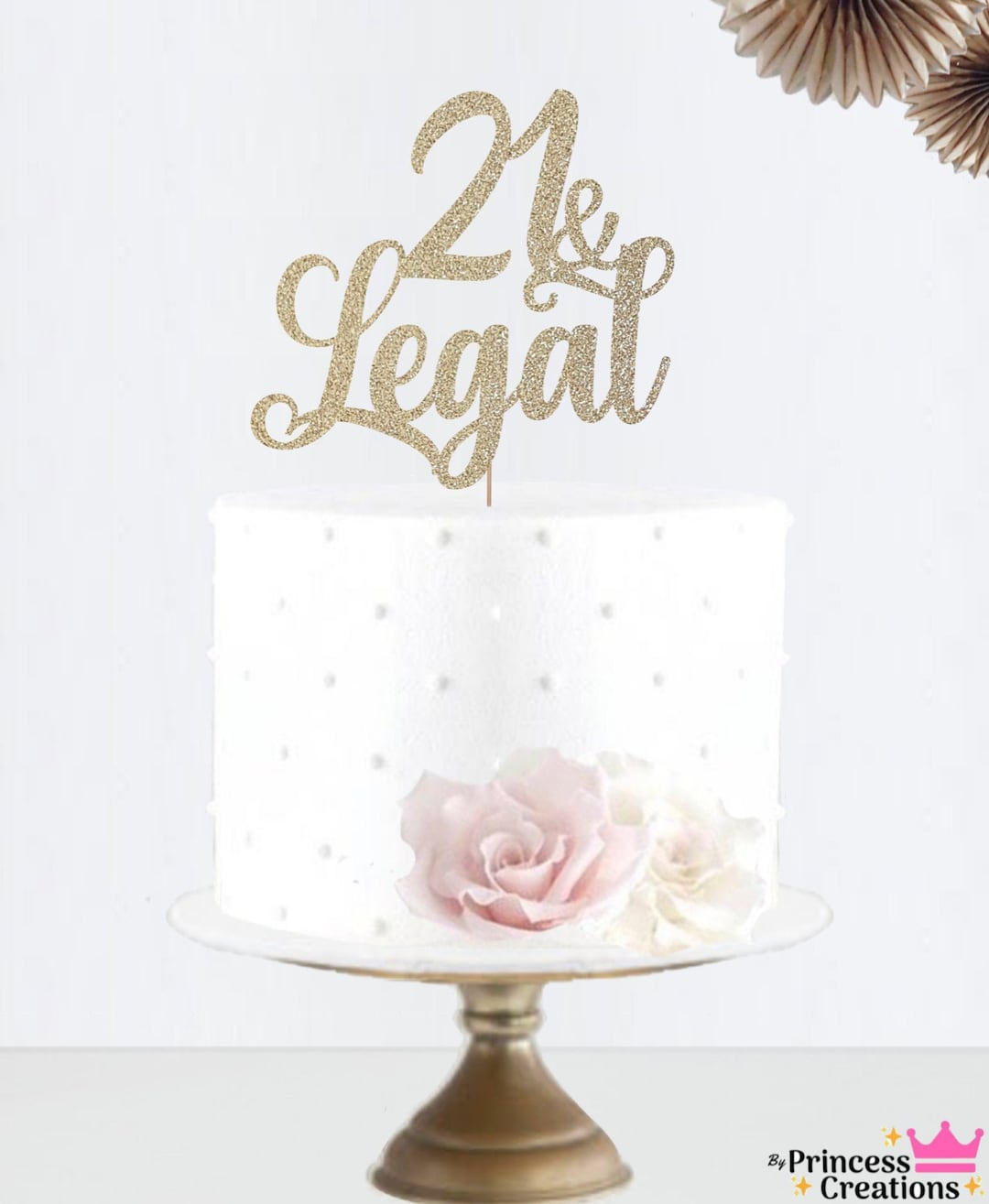 Legal Birthday Cake Topper • Birthday Party Decorations • Finally Legal ...