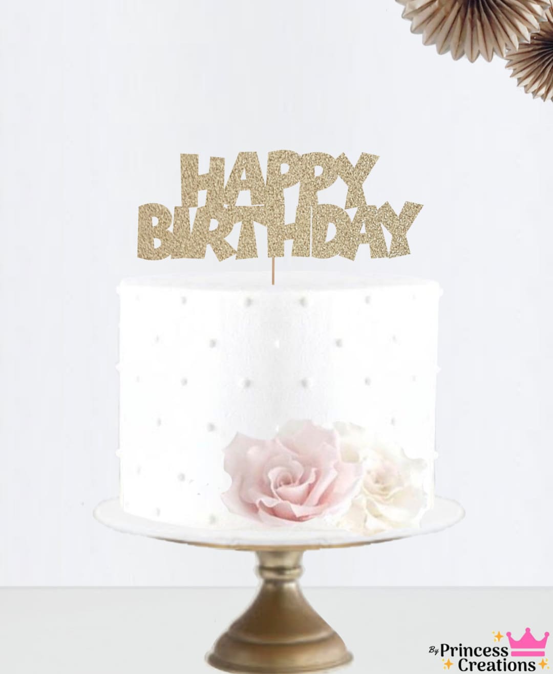 Happy Birthday Cake Topper • Birthday Party Decor • Birthday Cake ...