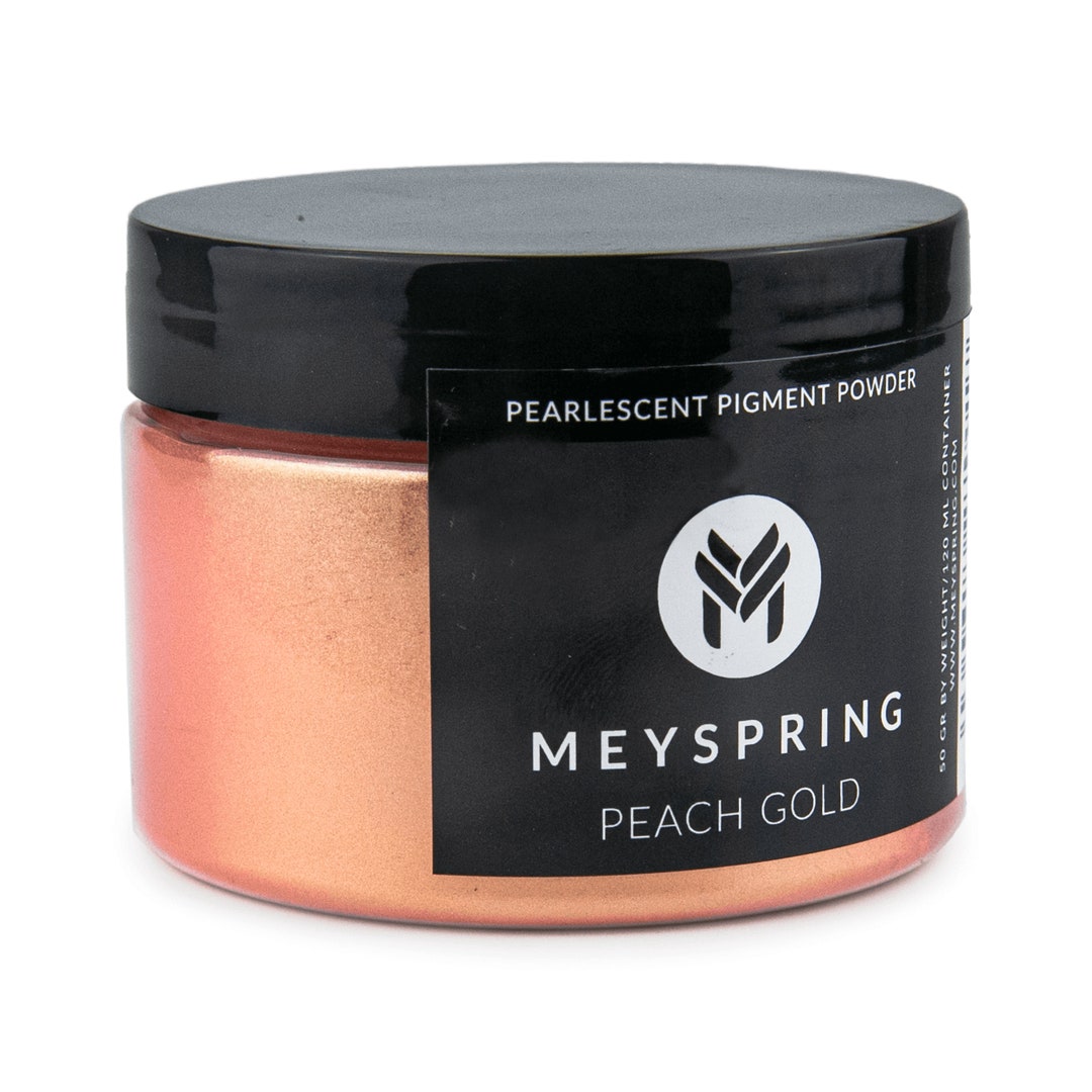 MEYSPRING Peach Gold Epoxy Resin Color Pigment - 50 Grams - Great for ...