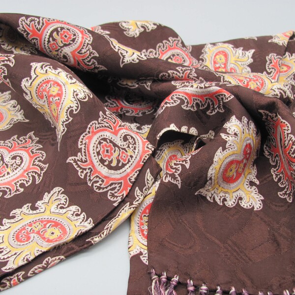 Vintage Silk Opera Scarf - Etsy