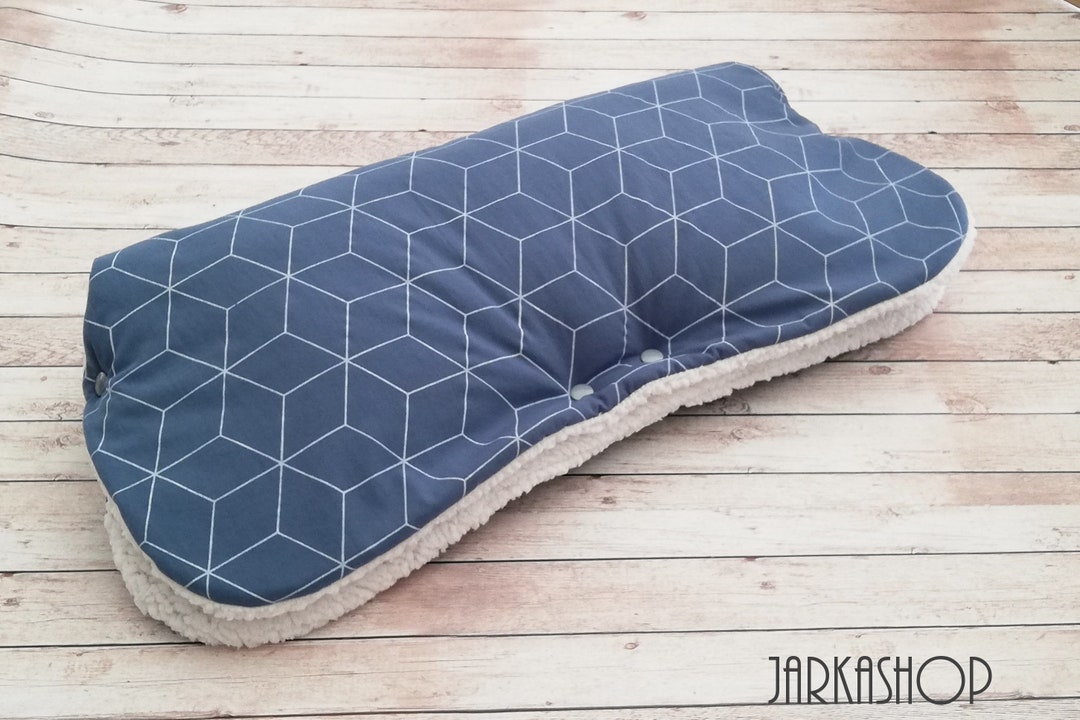 Stroller Muff With Fleece and Teddy Plush, Hand Warmer "crystal Diamond ...