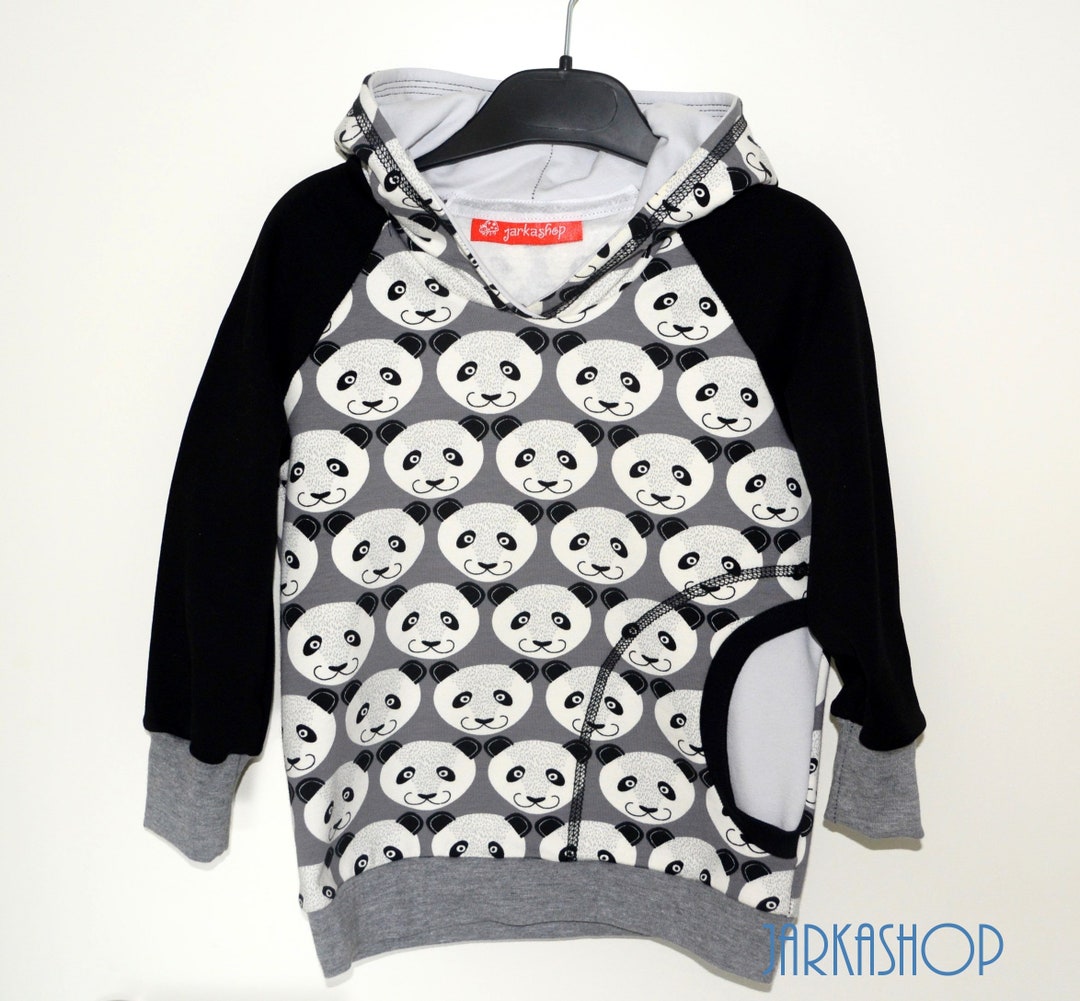 Tamaño 86/92 Sweat - Sudadera/Pullover Panda Bear - Etsy España