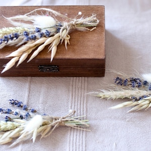 wheat buttonhole