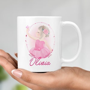 Personalised Ballet Dancer Children's Dance Gift Mug KK-BALLET - Etsy