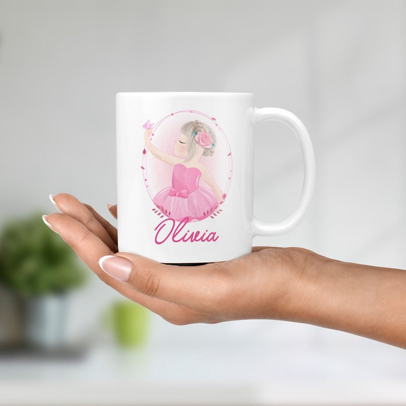 Personalised Ballet Dancer Children's Dance Gift Mug - Etsy
