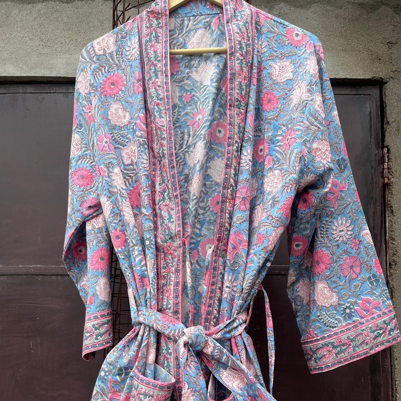 Indian Cotton Robe - Etsy