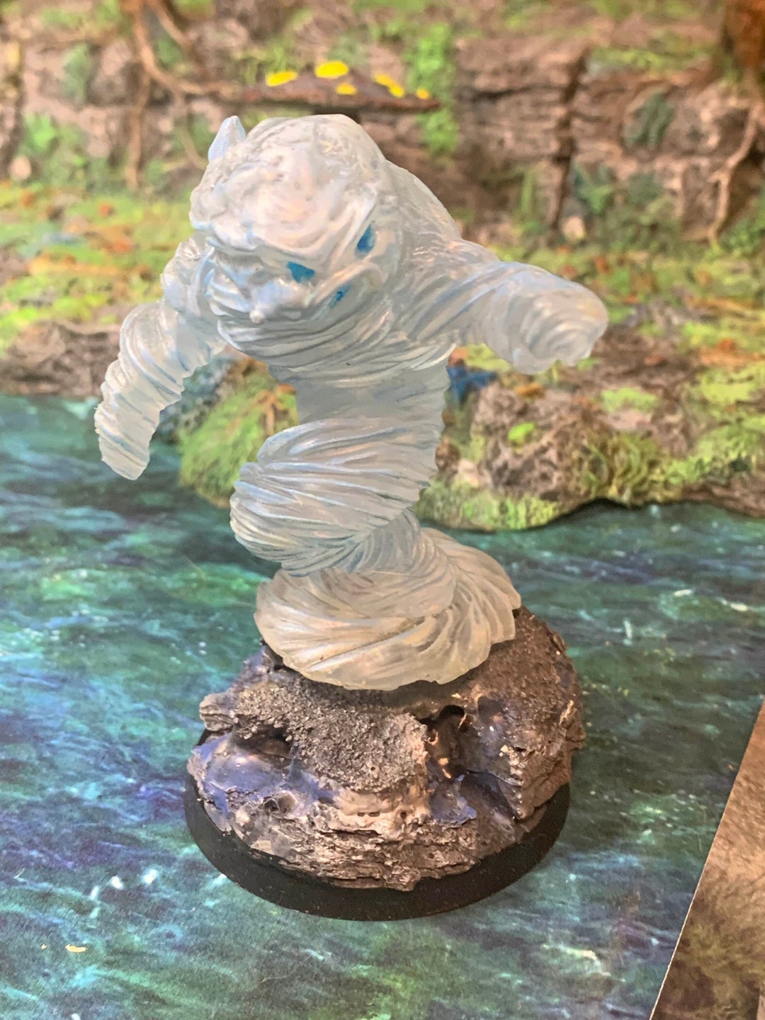 Air Elemental Miniature Custom Painted for Role Playing Games. - Etsy